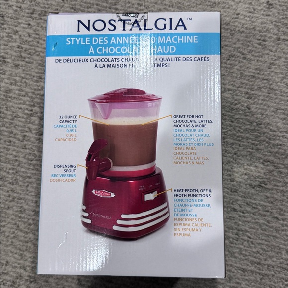 Nostalgia | Kitchen | Nostalgia Red Coffee Tea Accessory Retro Design ...